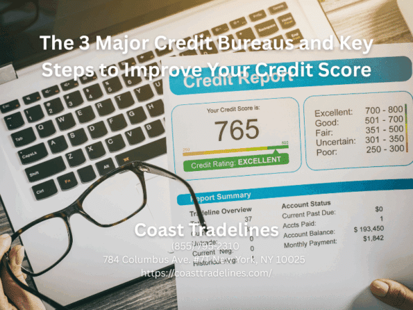 The 3 Major Credit Bureaus and Key Steps to Improve Your Credit Score ...